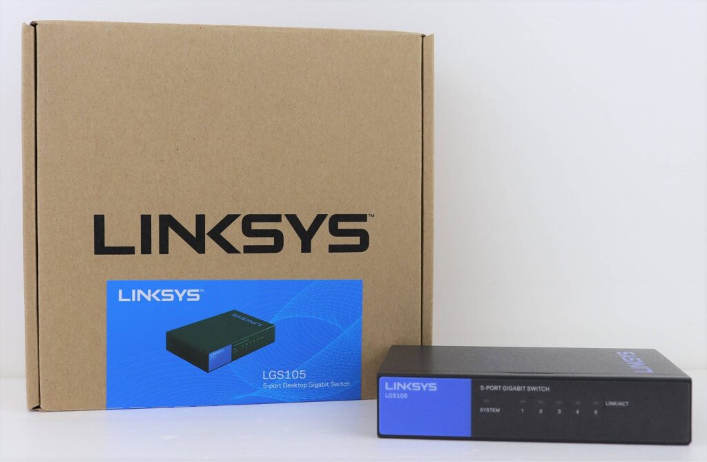 Unboxing of Linksys LGS105 Desktop Gigabit Ethernet Switch | UnbxTech