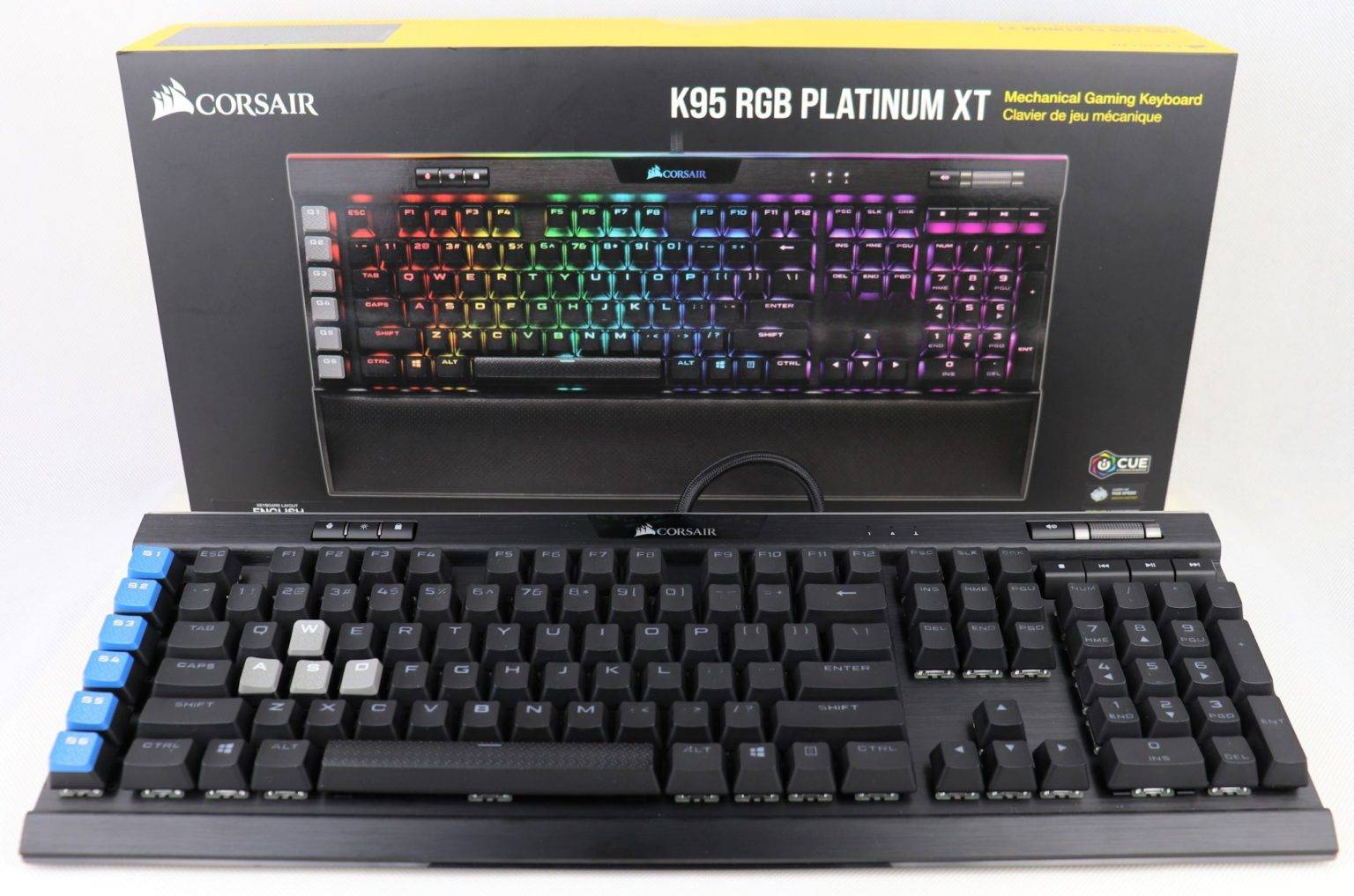 Unboxing and Review of Corsair K95 RGB PLATINUM XT Mechanical Keyboard ...