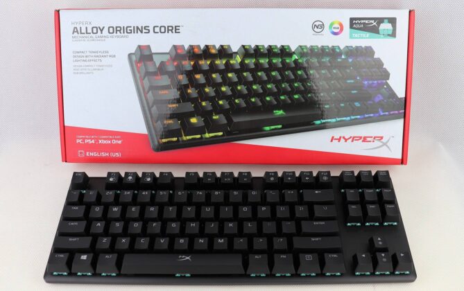 Unboxing and Review of HyperX Alloy Origins Core Mechanical Keyboard ...