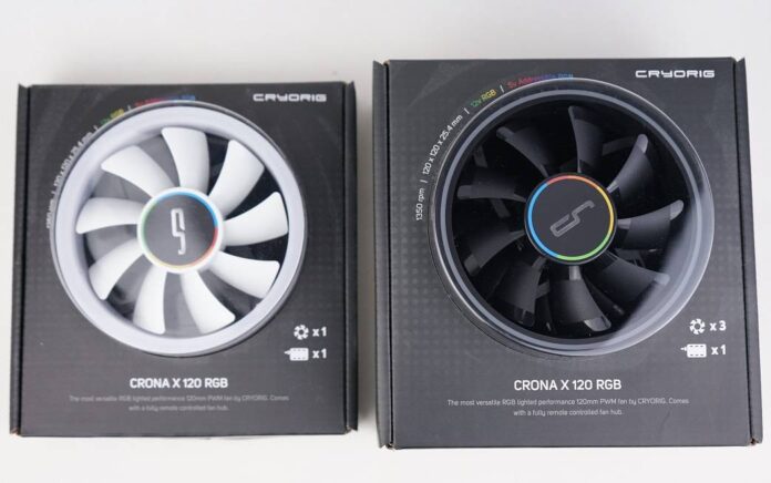 Unboxing and Review of CRYORIG CRONA S & CRONA X Fans | UnbxTech