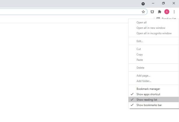 How to Disable Google Chrome Reading List Feature | UnbxTech