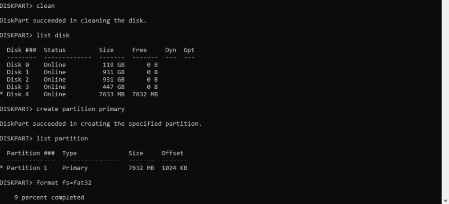 How to Format Your Drive with DiskPart Command in Windows | UnbxTech