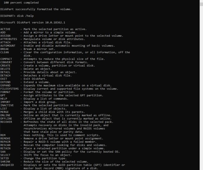 How to Format Your Drive with DiskPart Command in Windows | UnbxTech