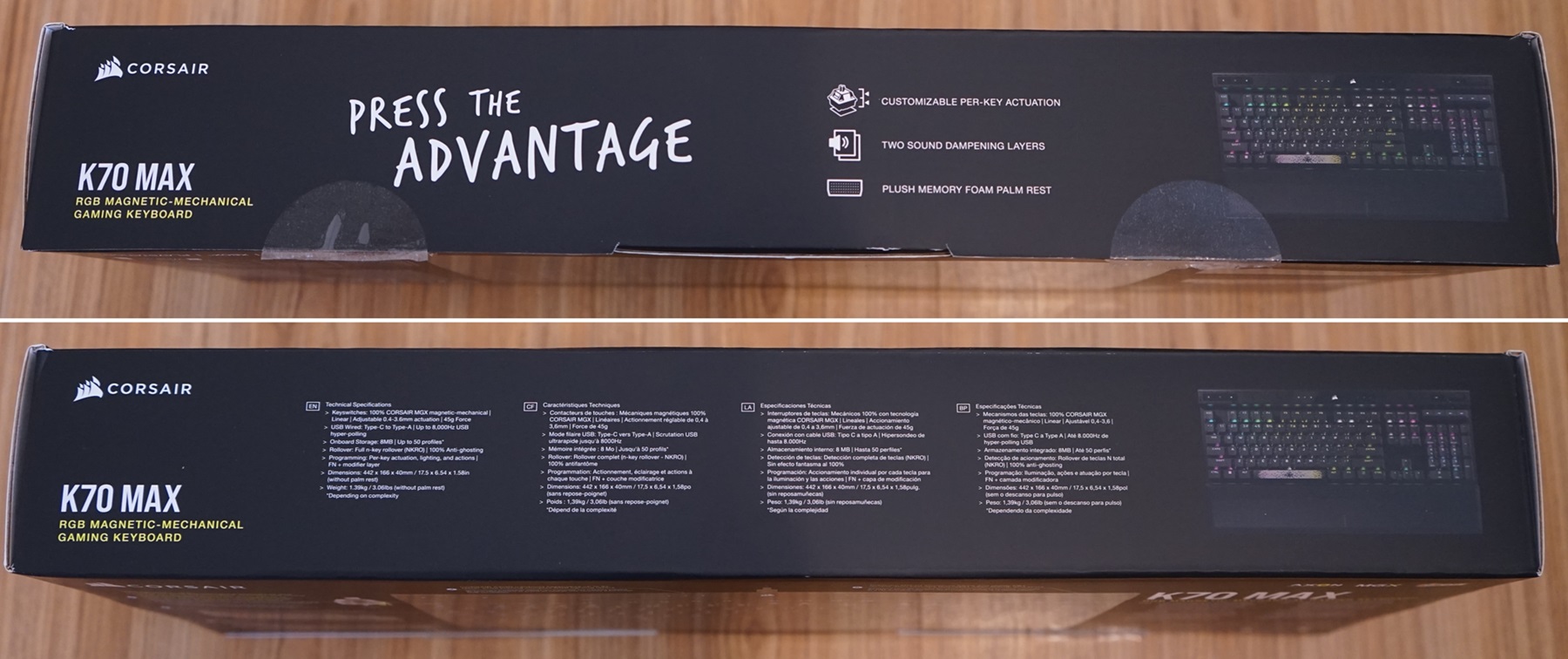 Corsair K70 MAX RGB Mechanical Keyboard – Unboxing and Review | UnbxTech